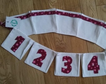 Number Bunting - Etsy UK