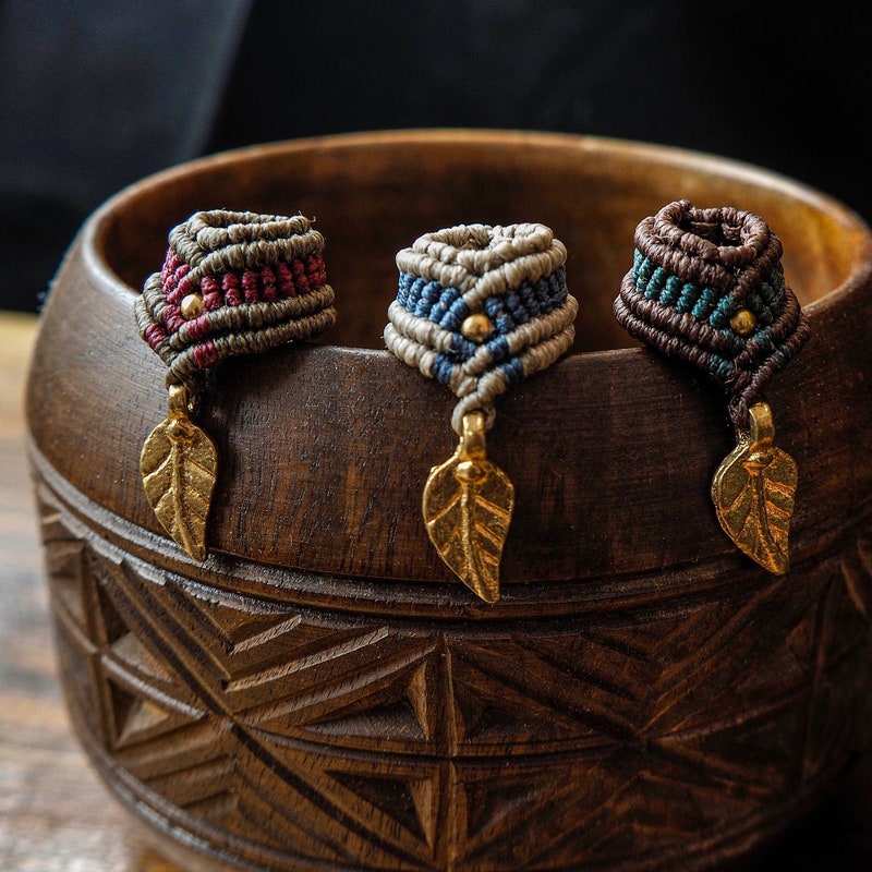 Macrame Dread Bead - Etsy