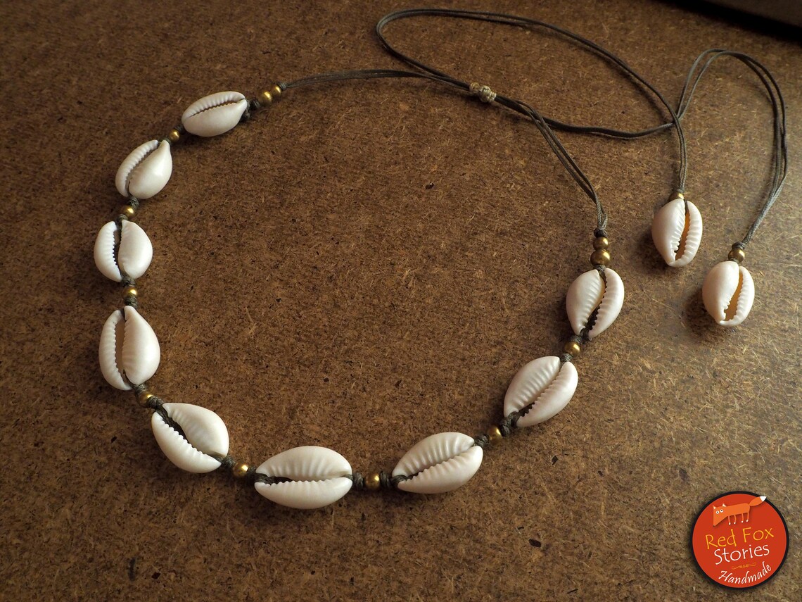 Gali Cowrie Shell Necklace Cowrie Shell Choker Shell | Etsy