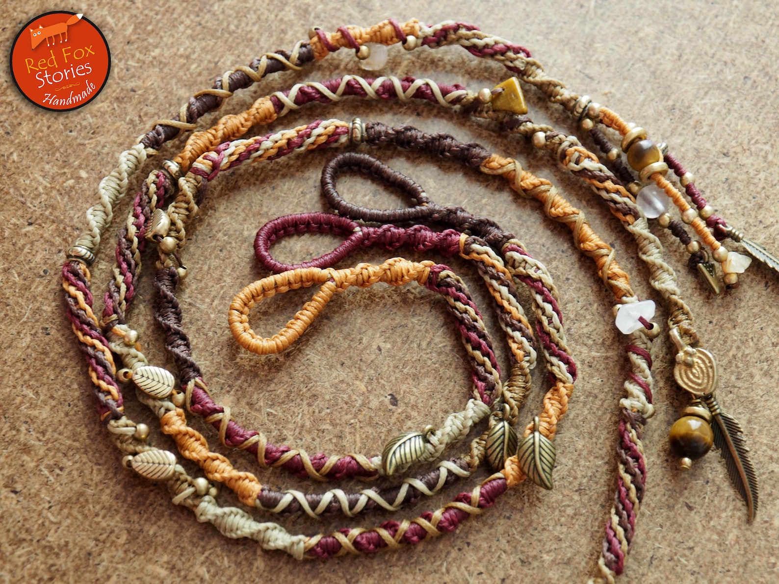 Clementine Macrame Hairwrap Ateba Dreadwrap Hair Jewelry - Etsy