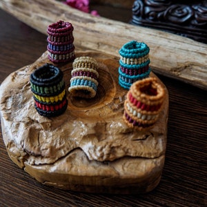 Macrame Dread Bead, Hair Jewelry, Dread Jewelry, Festival Jewelry, Bohemian, Dreadlock Beads ...