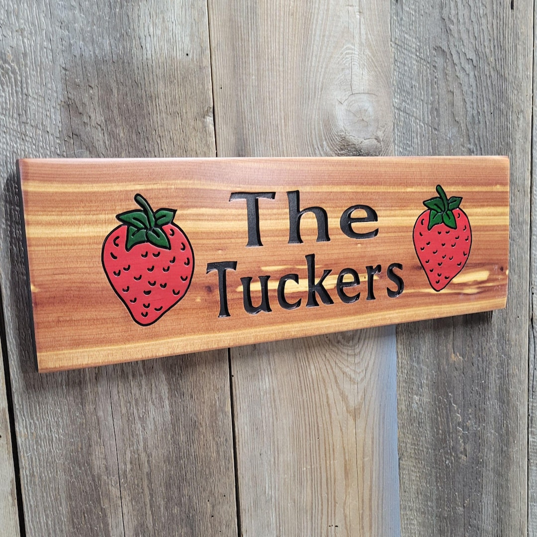 Hand Carved Wooden Name Sign | Custom Artwork Outdoor Lake House Cabin ...