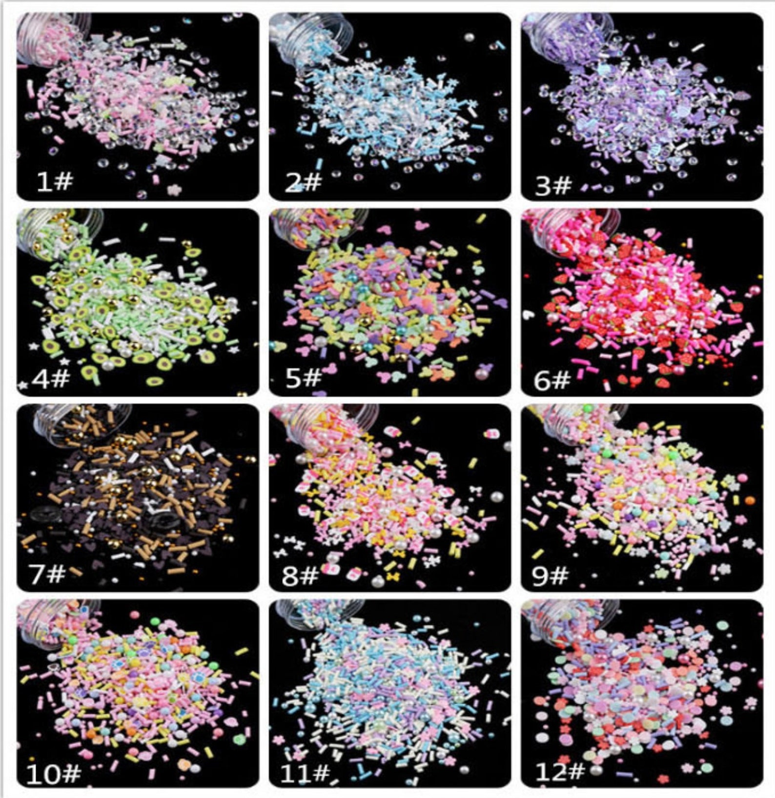 Shaker Mix | Craft Confetti, Resin Inclusion - Etsy
