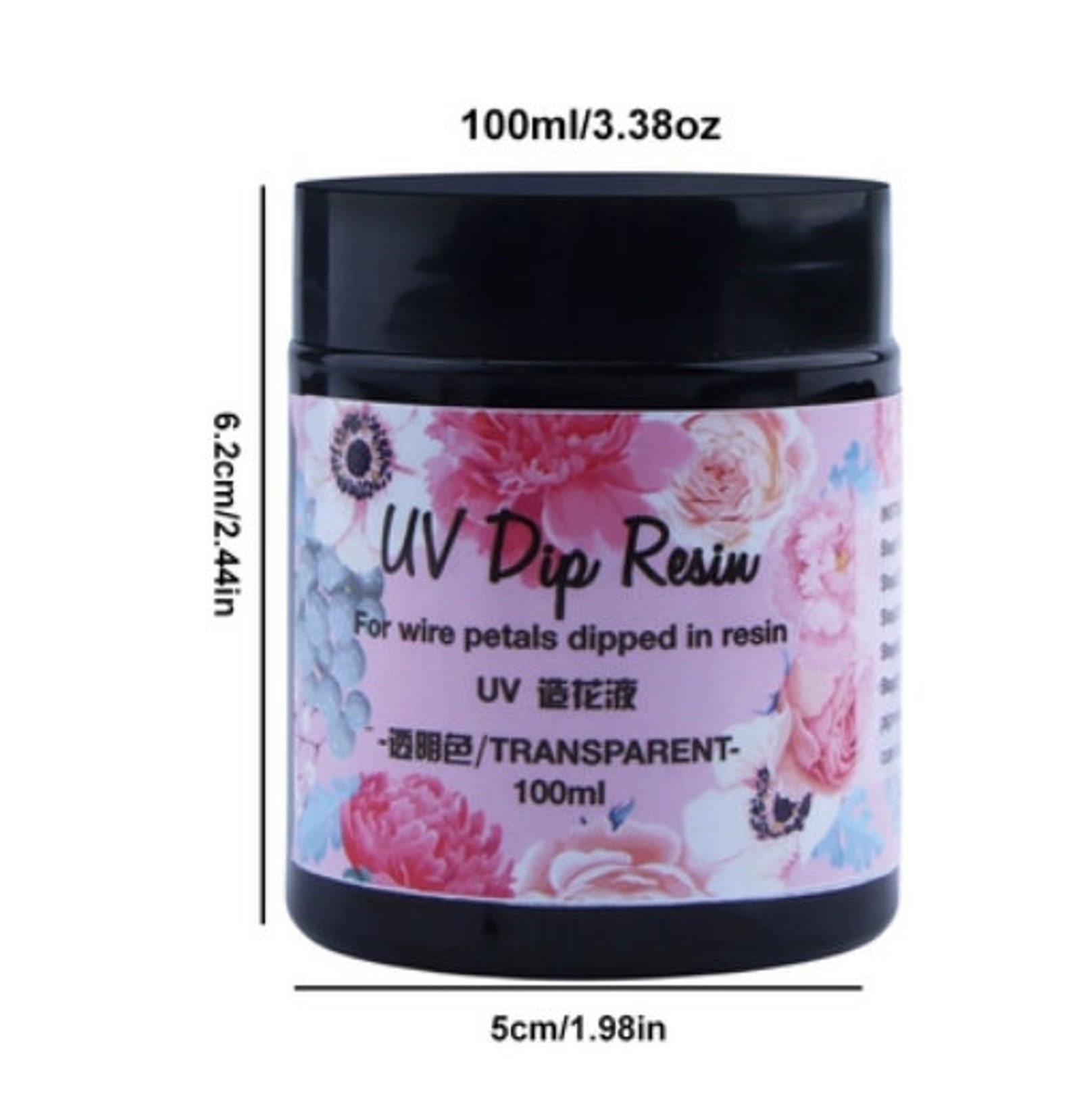 Clear UV Dip Resin, Flower Petal Resin Craft, DIY - Etsy