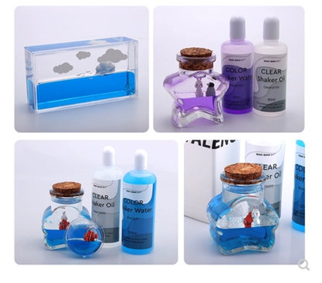 Colored Shaker Oil, Resin Mold Liquid, 100ml Bottle - Etsy