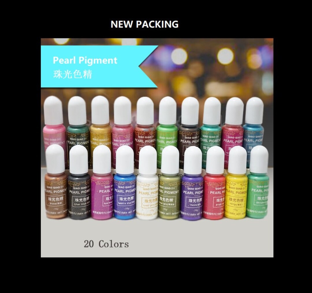 Pearl Effect Resin Colorant | Craft Dye Pigment - Etsy