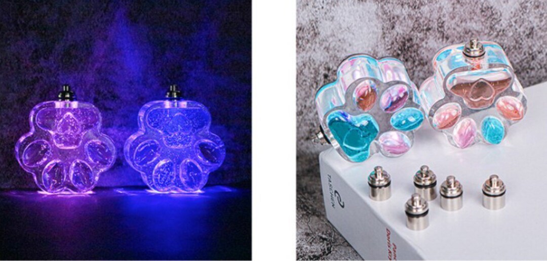 LED Cat Paw Mould, LED Night Lights, Night Light Mould, Silicone Mould ...