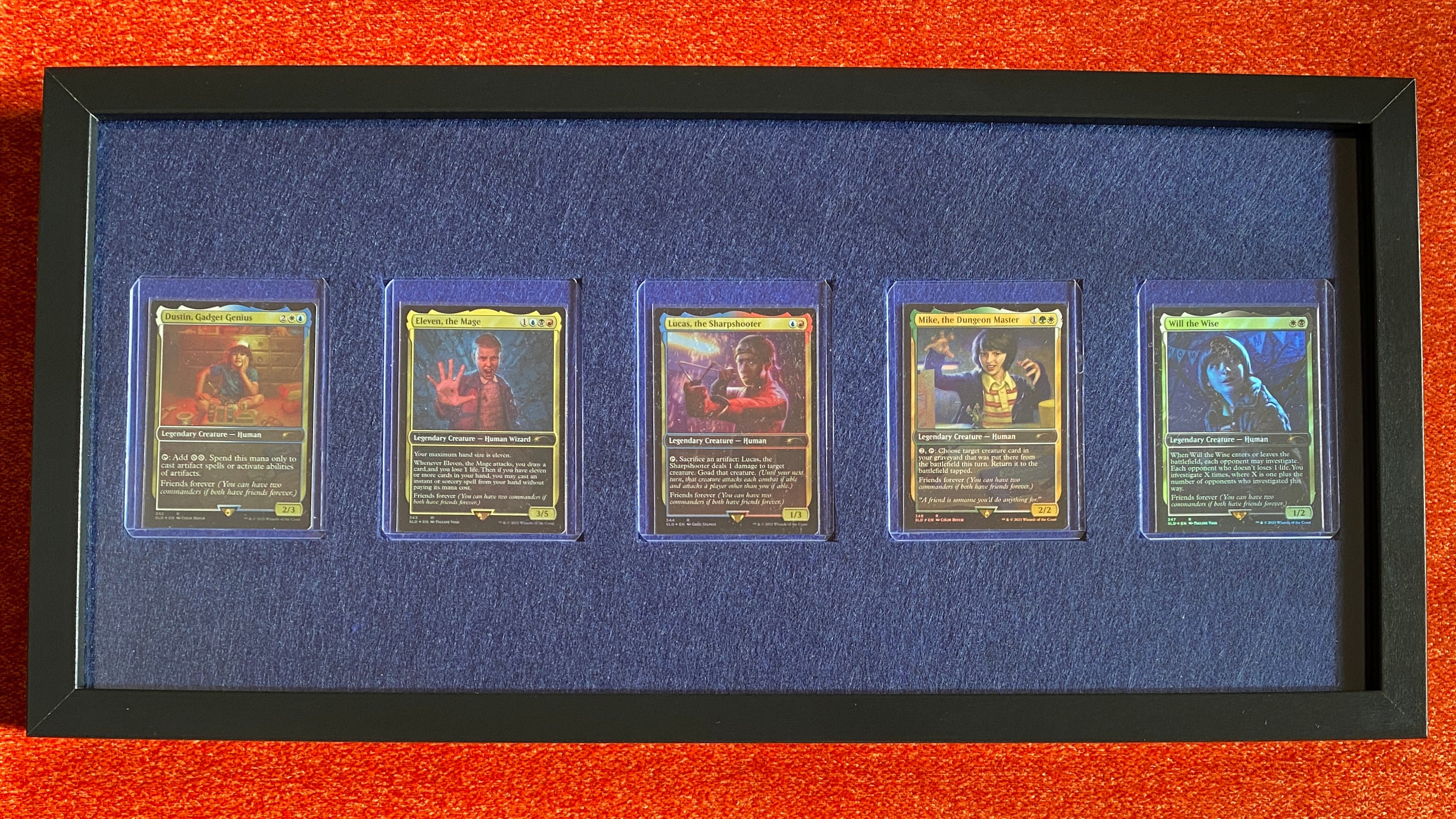 MTG Frame Secret Lair: Stranger Things FOIL EDITION - Etsy