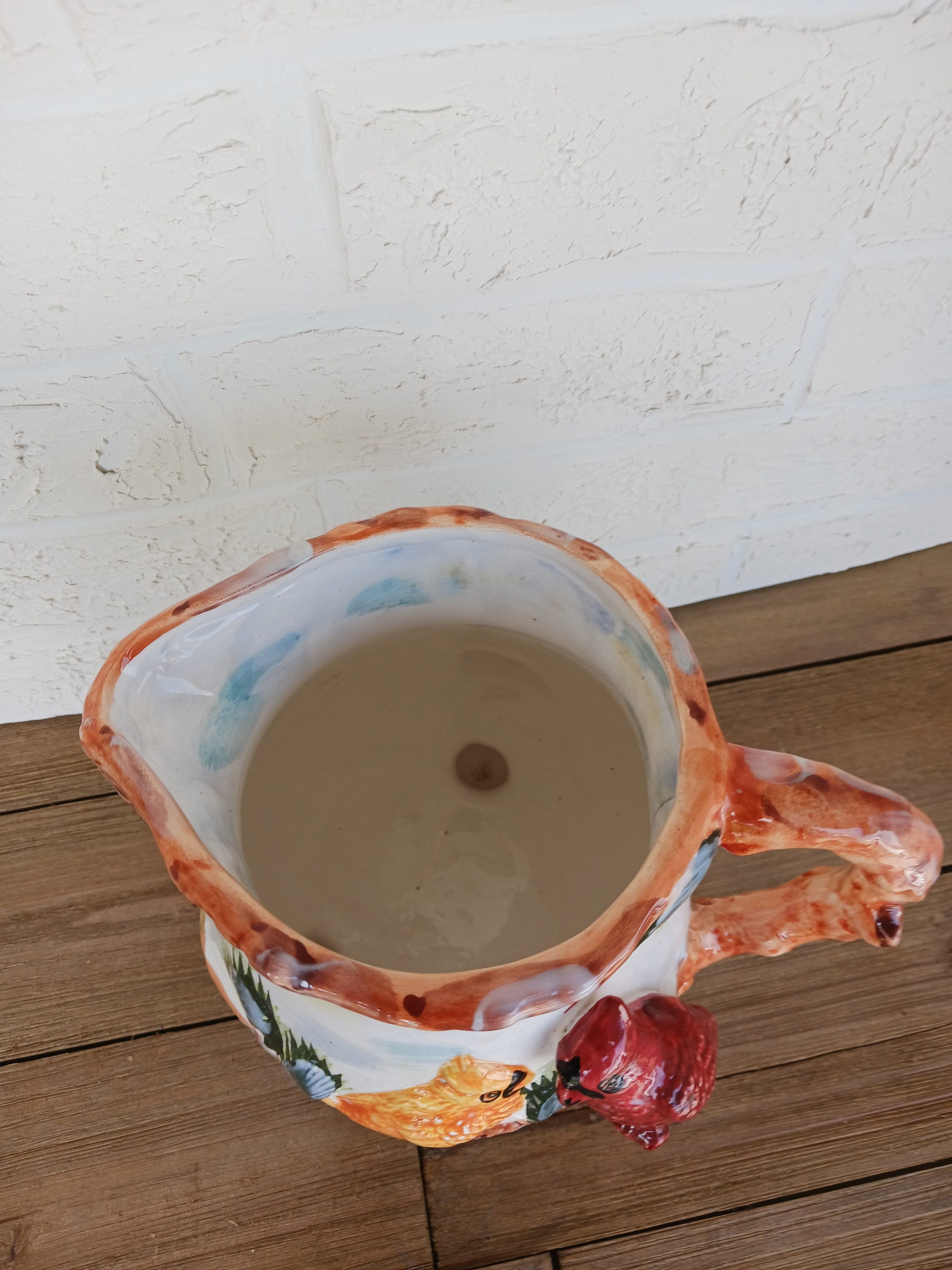 Vintage WCL Pitcher Eastern Scene Cardinals Red and Very Rare Yellow ...