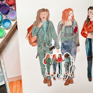 Girlfriends Sticker, BFF Sticker, Bffs Stickers, Girlfriend Vinyl ...