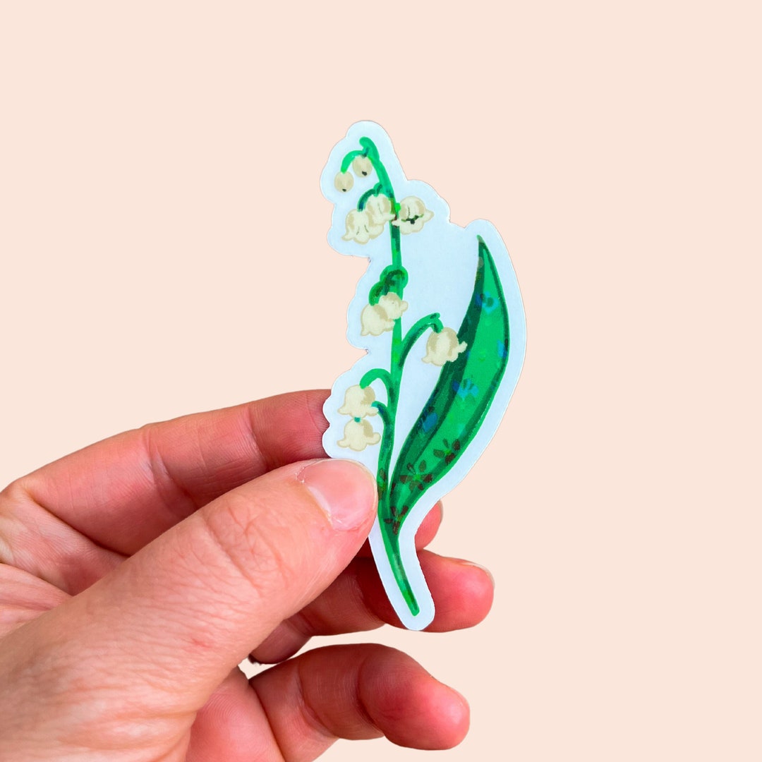 Lily of the Valley Sticker - May Birth Flower Stickers, If Moms Were ...