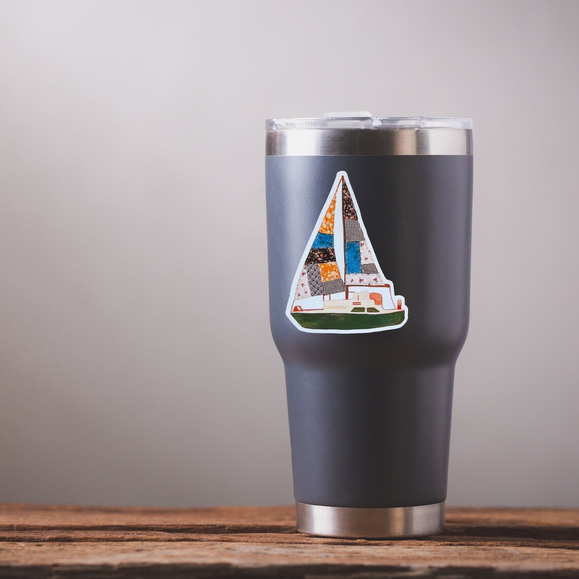Sailboat Sticker, Boat Sticker, Nautical Stickers, Yeti Sticker Beach ...