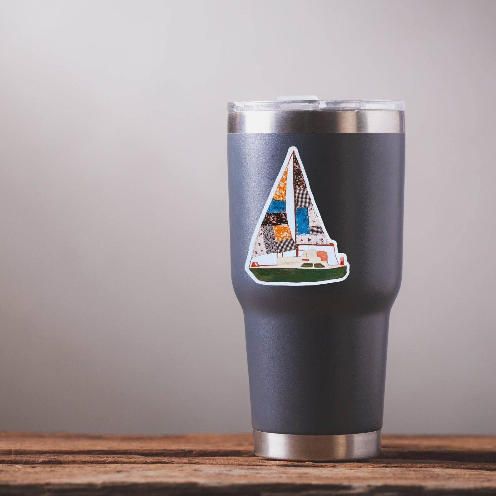 Sailboat Sticker, Boat Sticker, Nautical Stickers, Yeti Sticker Beach ...