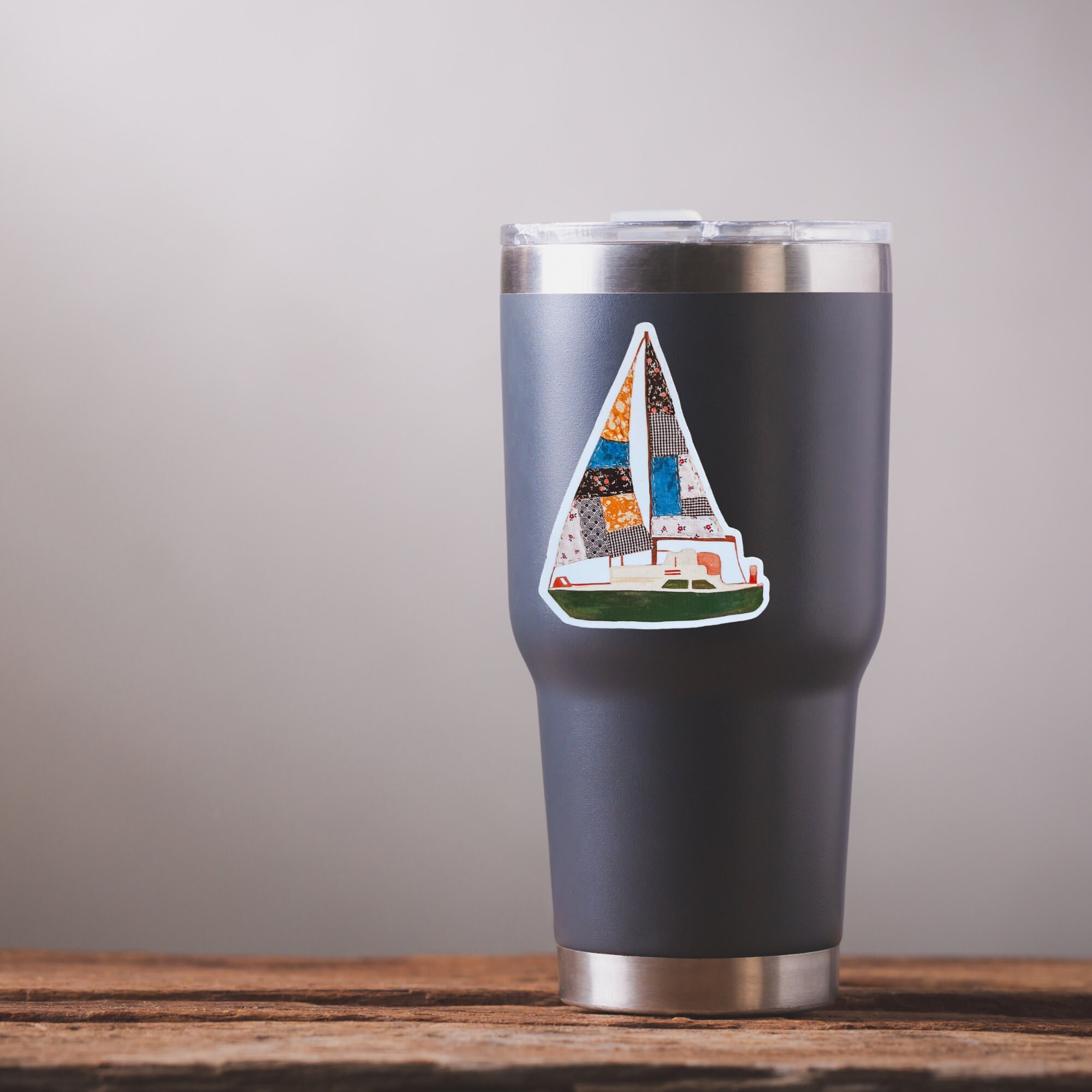 Sailboat Sticker, Boat Sticker, Nautical Stickers, Yeti Sticker Beach ...