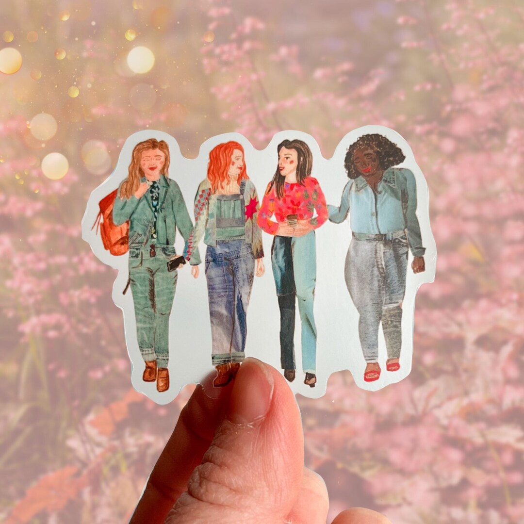 Girlfriends Sticker, BFF Sticker, Bffs Stickers, Girlfriend Vinyl ...