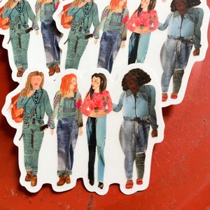 Girlfriends Sticker, BFF Sticker, Bffs Stickers, Girlfriend Vinyl ...