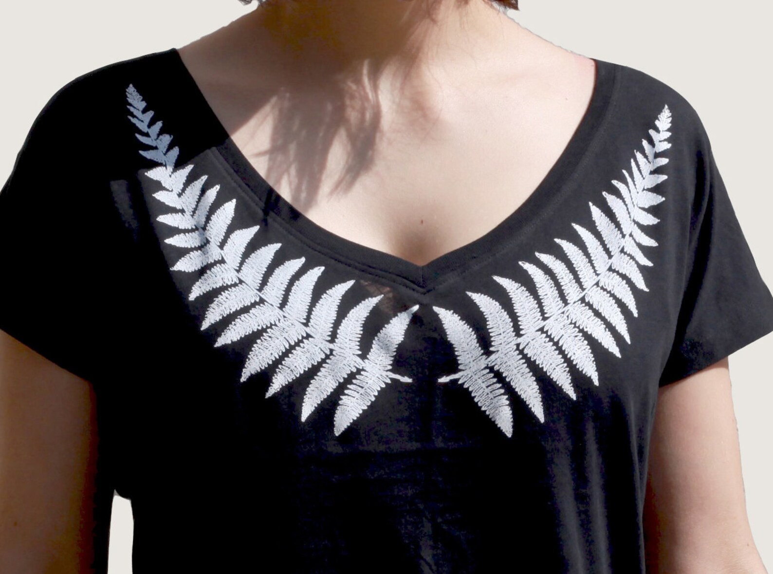 Fern Leaves Shirt Nature Inspired Soft Grunge Witchy | Etsy