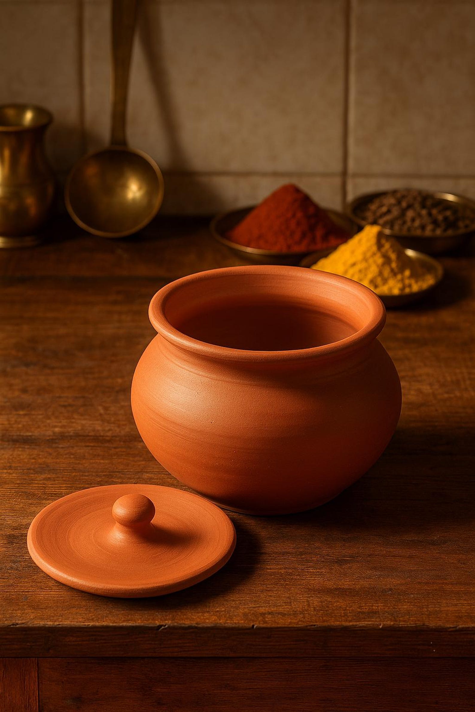 Unglazed Clay Pot - Handmade Terracotta Handi - Curd Pot Dahi Maker ...