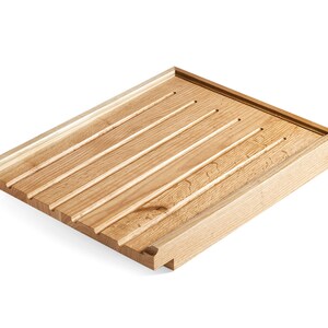 Large Wooden Draining Board for Belfast Butler Sink - Wood Drainer Made ...