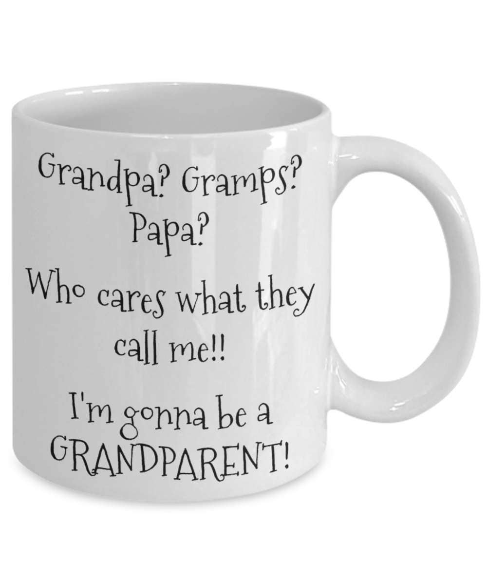 First Time Grandparents Gifts - Worlds Greatest Grandpa Papa Gramps ...