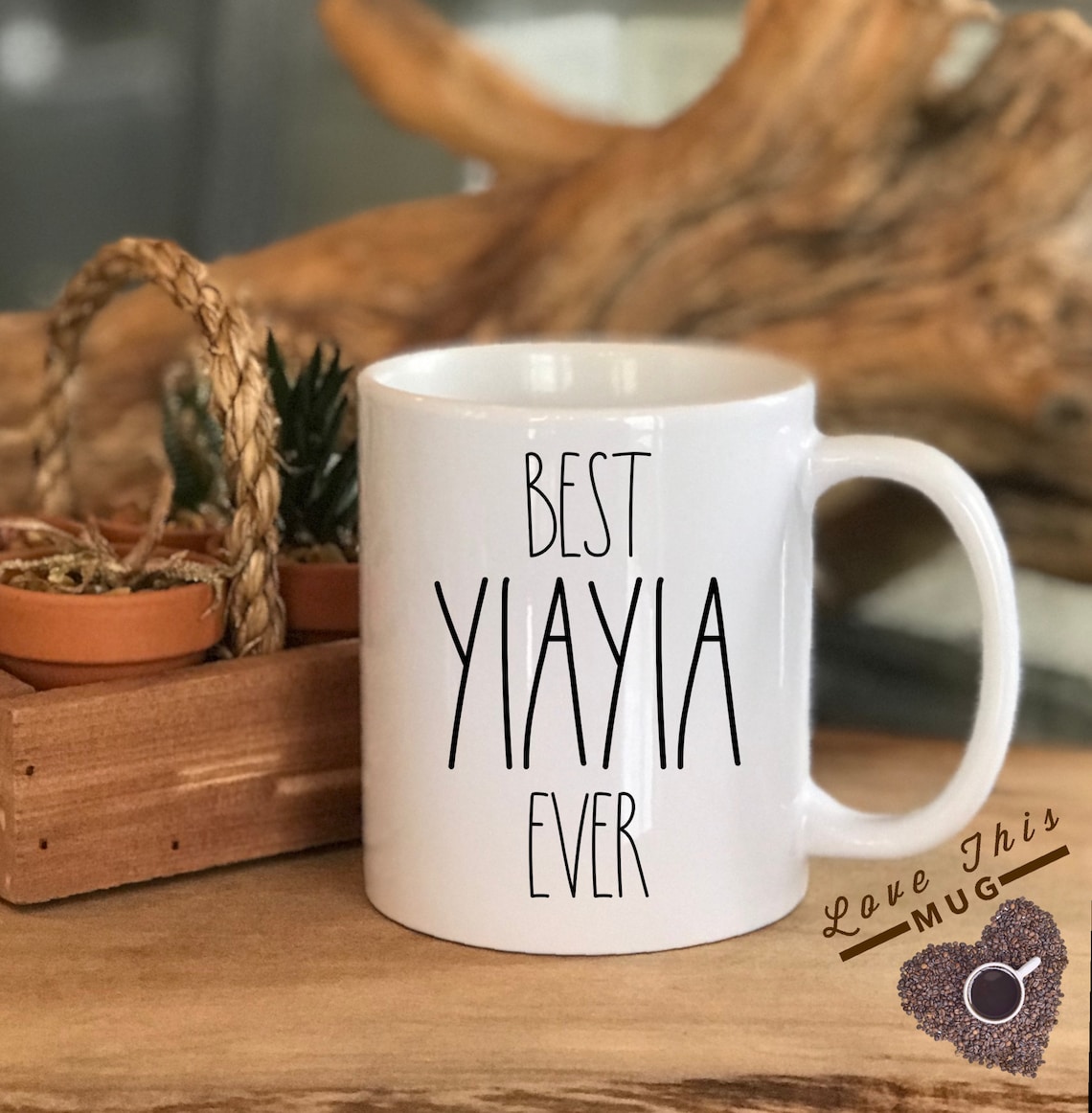 Yiayia Gifts Yaya Gifts Best Yiayia Ever Mug Best Yaya Ever | Etsy