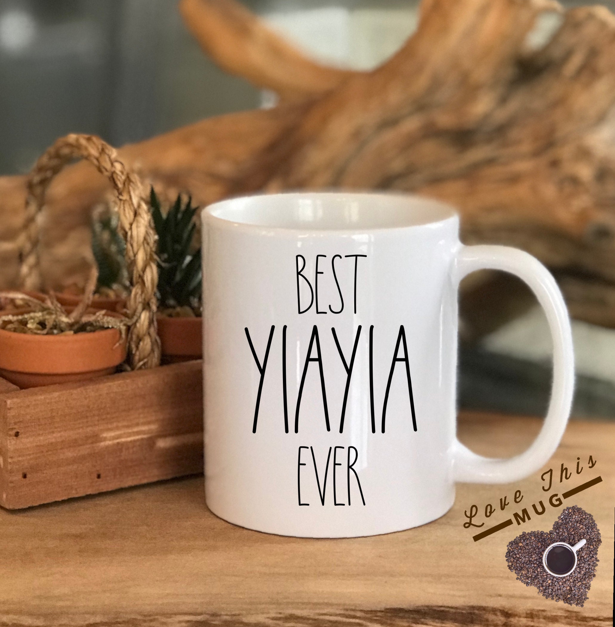 Yiayia Gifts Yaya Gifts Best Yiayia Ever Mug Best Yaya Ever - Etsy