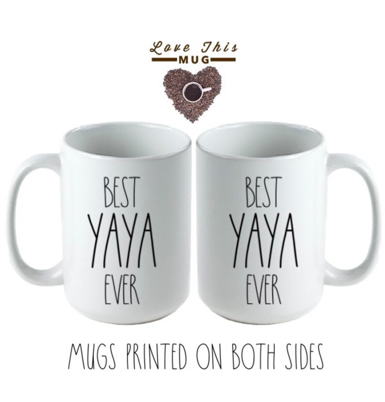 Yiayia Gifts, Yaya Gifts, Best Yiayia Ever Mug, Best Yaya Ever Mug ...