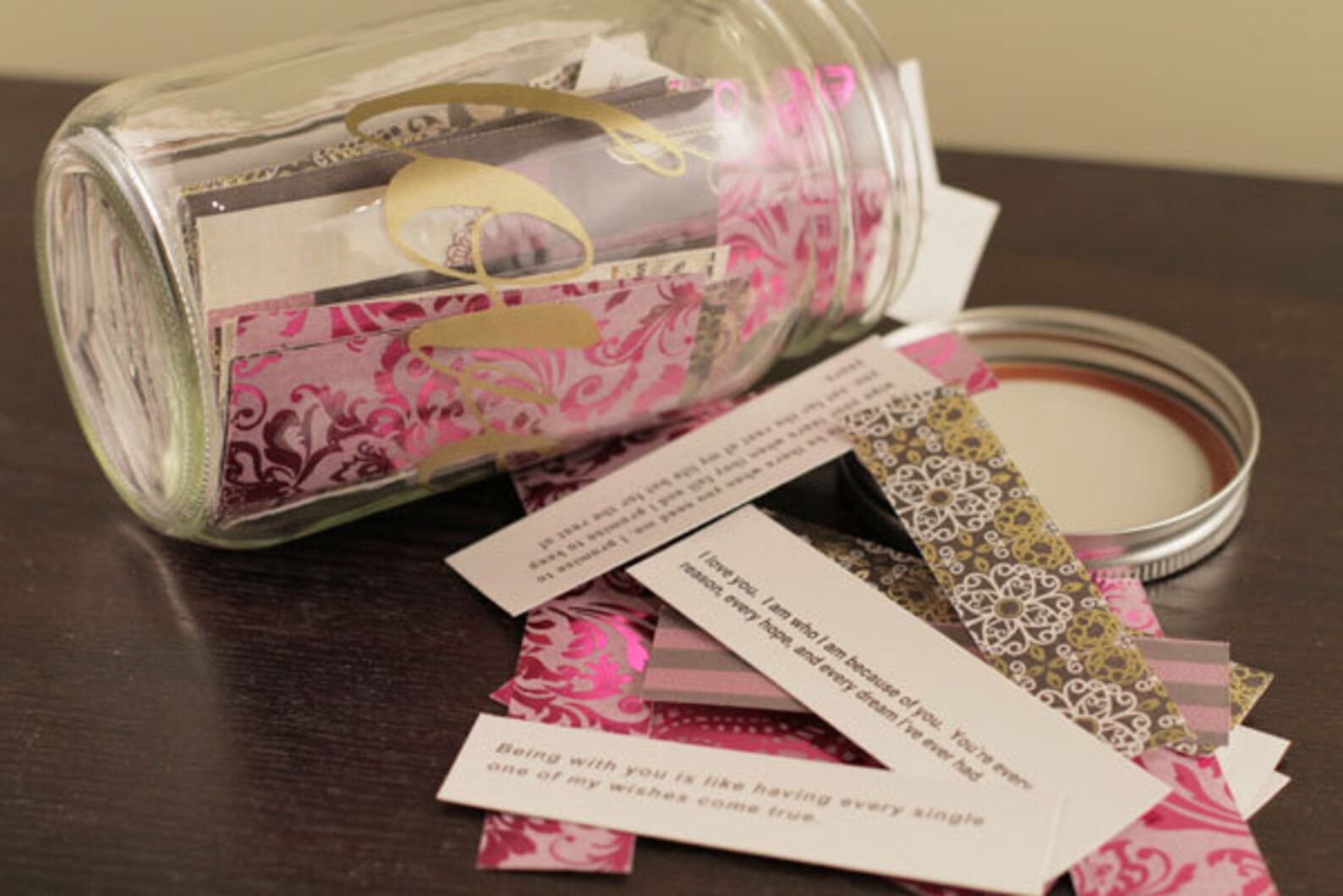 365 Days LOVE Notes Jar.. Love Quotes.. Reasons Why I Love You ...