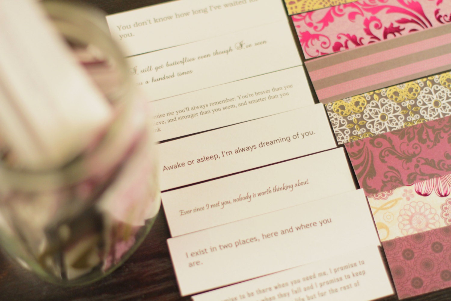 365 Days LOVE Notes Jar.. Love Quotes.. Reasons Why I Love You ...