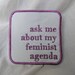 Feminist Agenda Patch - Etsy