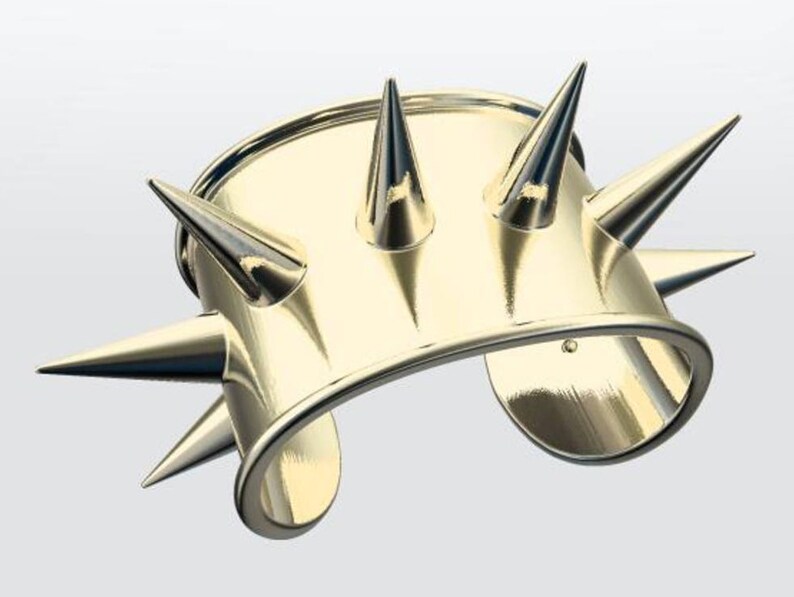 Harley Quinn Spiked Cuff Original Size - Etsy