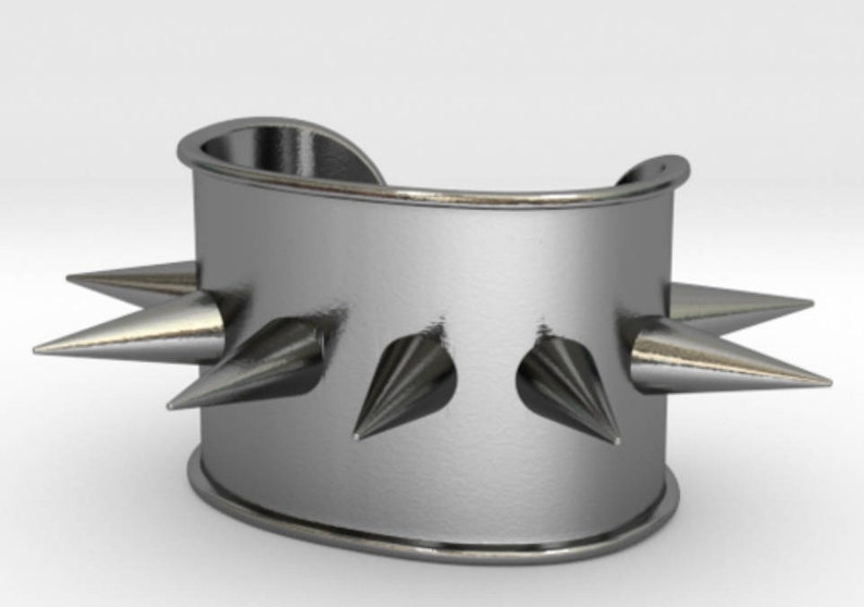 Harley Quinn Spiked Cuff Original Size - Etsy