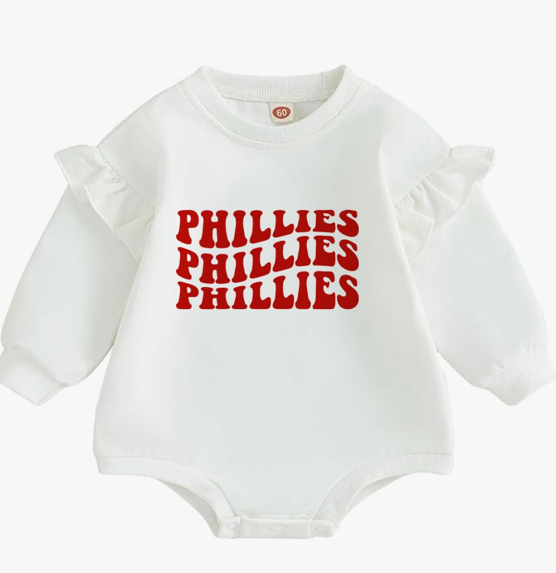 Phillies Bubble Romper Phillies Baby Gear Phillies Romper oversized ...