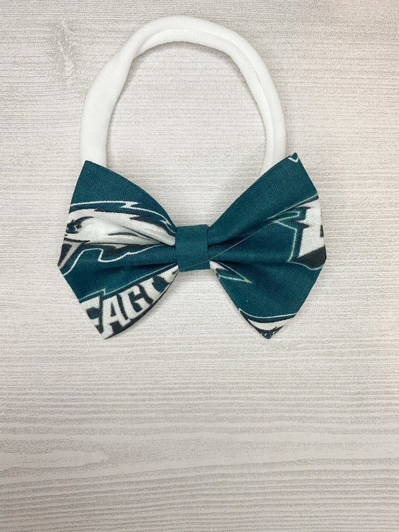 Philadelphia Eagles Headband Eagles Hair Bow Philly Baby - Etsy