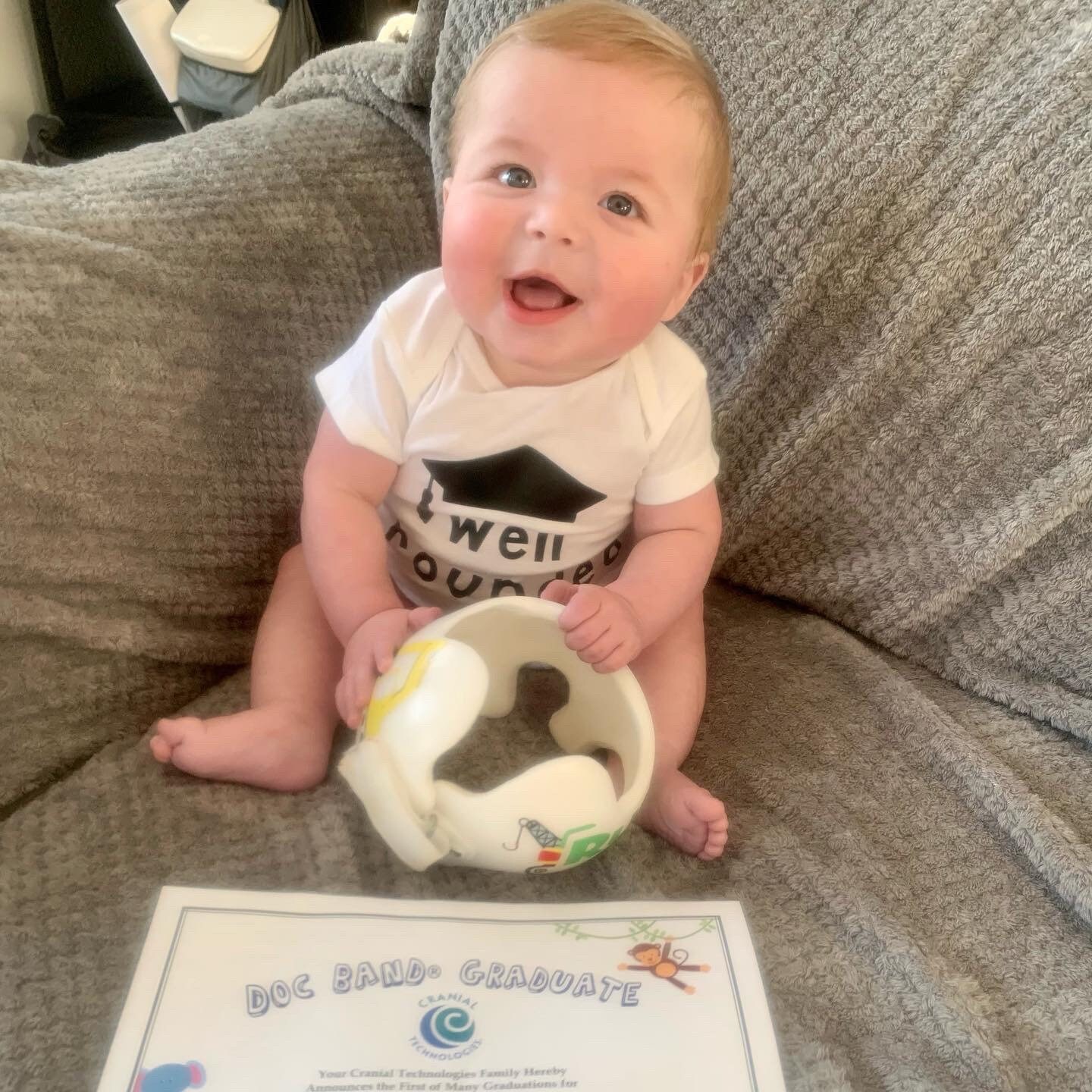 Cranial Helmet Onesie Baby Helmet Graduation Doc Band - Etsy