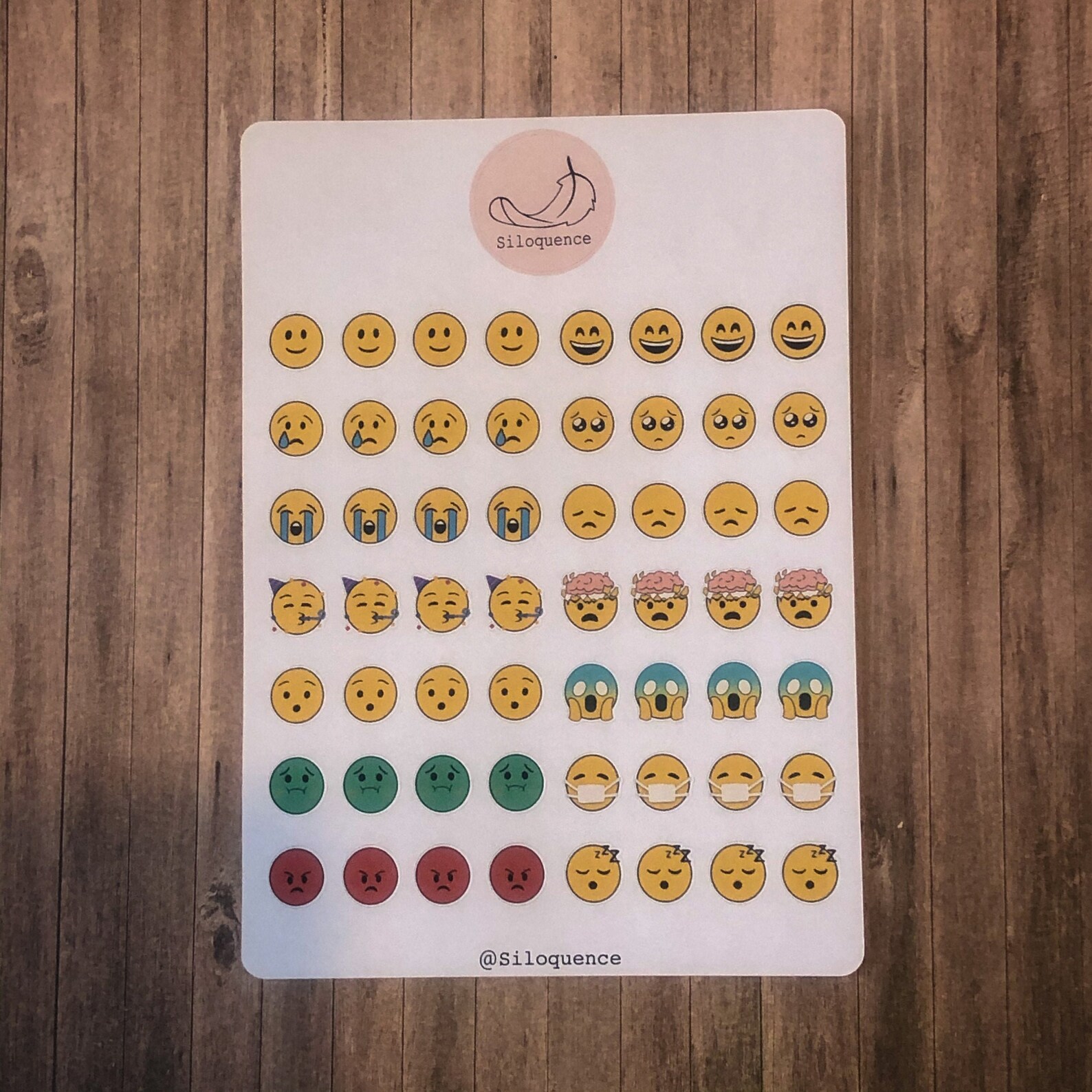 Stickers Emoji Bullet Journal / Planner / Agenda - Etsy