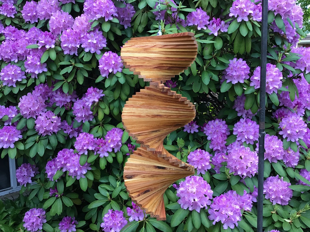 16 Inch Cedar Wind Spinner Yard Art Garden Decorporch - Etsy