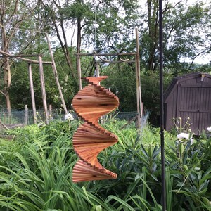 16 Inch Cedar Wind Spinner Yard Art Garden Decorporch - Etsy