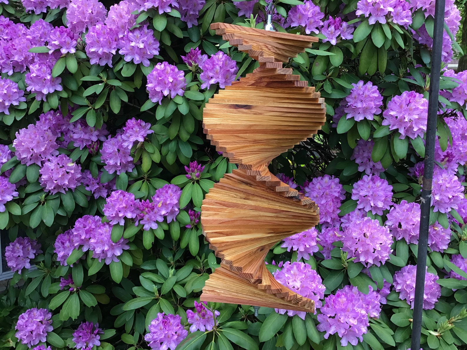16 Inch Cedar Wind Spinner Yard Art Garden Decorporch - Etsy
