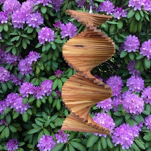 16 Inch Cedar Wind Spinner Yard Art Garden Decorporch - Etsy