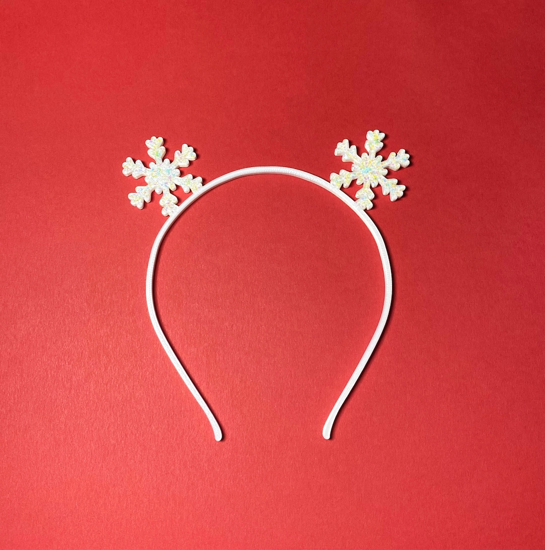 SNOWFLAKE HEADBAND, Funny Party Headbands, Personalized Gift, Custom ...