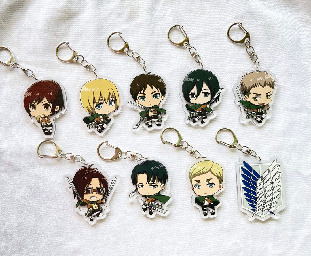 Buy 2 Get 1 FREE AOT Keychains - Etsy UK