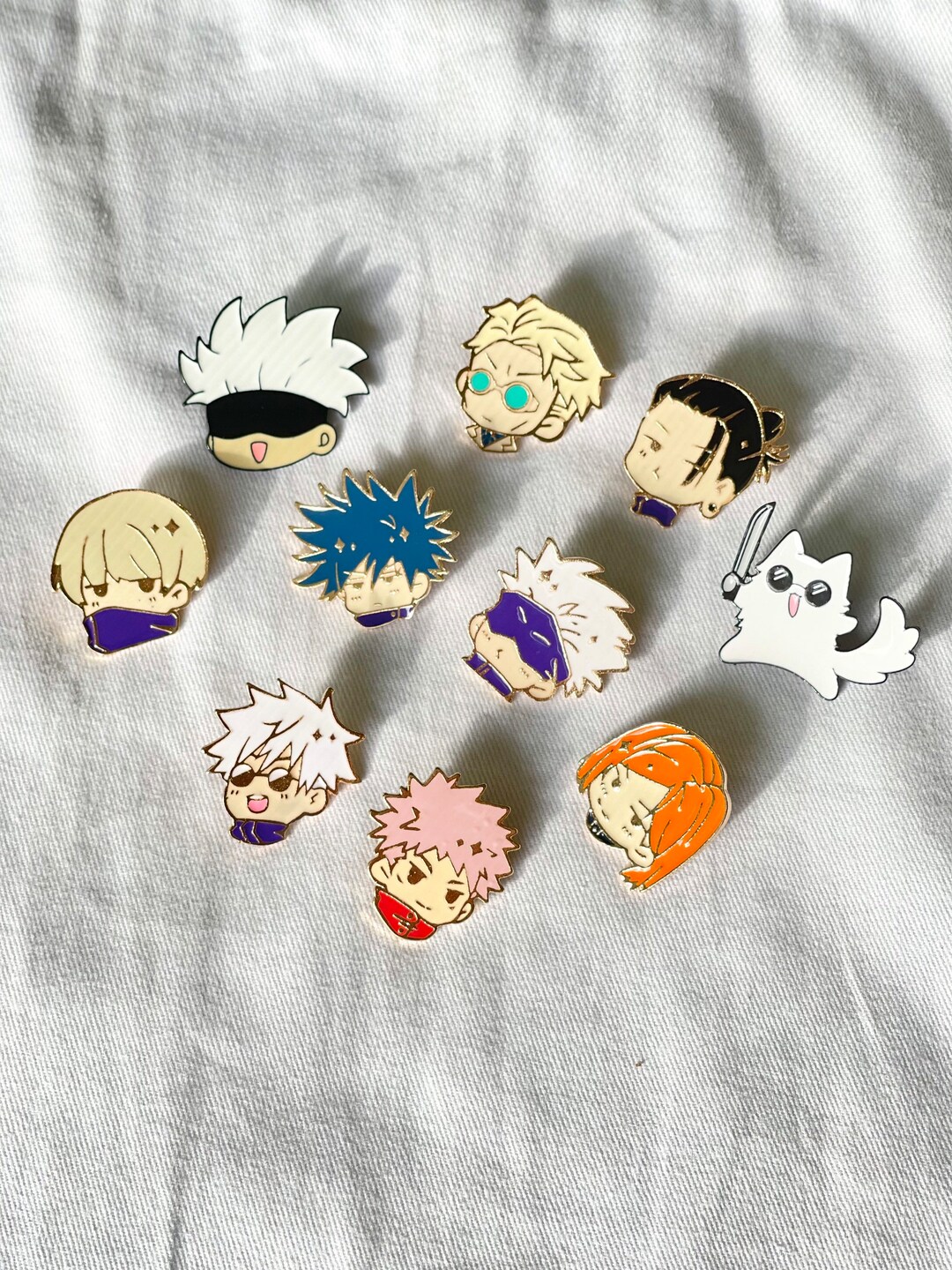 Buy 2 Get 1 Free JJK Pins - Etsy