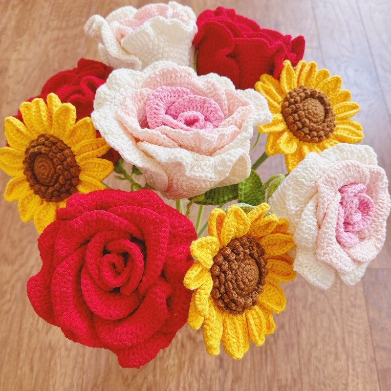 Big Crochet Flower - Etsy