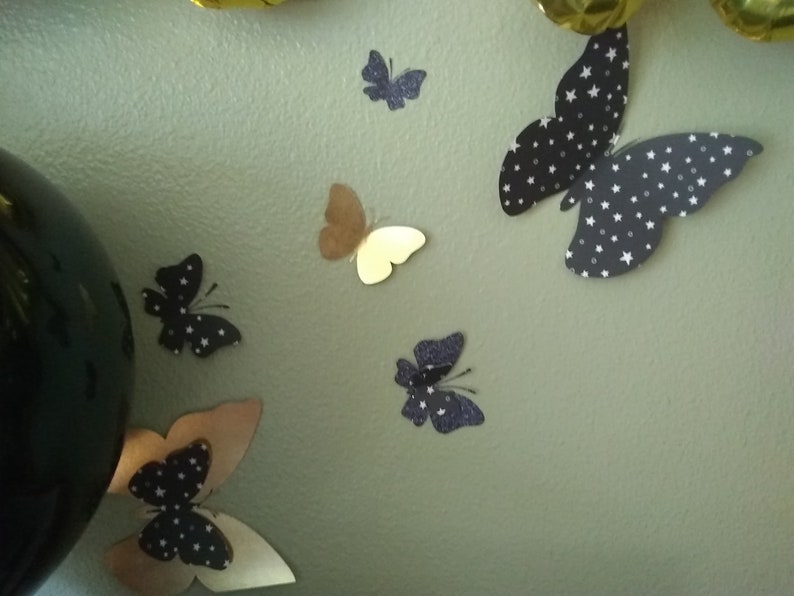 Butterfly Wall Decorations 42 Hanging Butterflies - Etsy