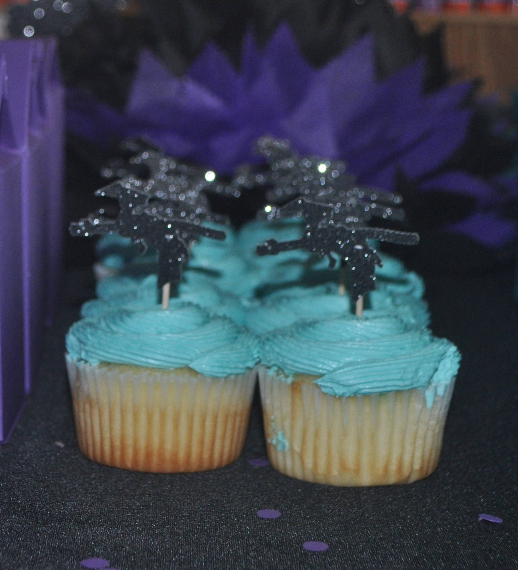 Pixelated Cupcake Toppers Pixelated Party Decor Pixelated - Etsy