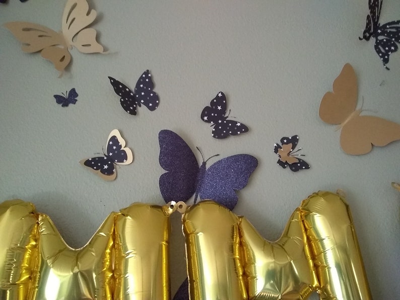 Butterfly Wall Decorations 42 Hanging Butterflies - Etsy