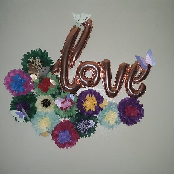 Love Script Balloon - Etsy