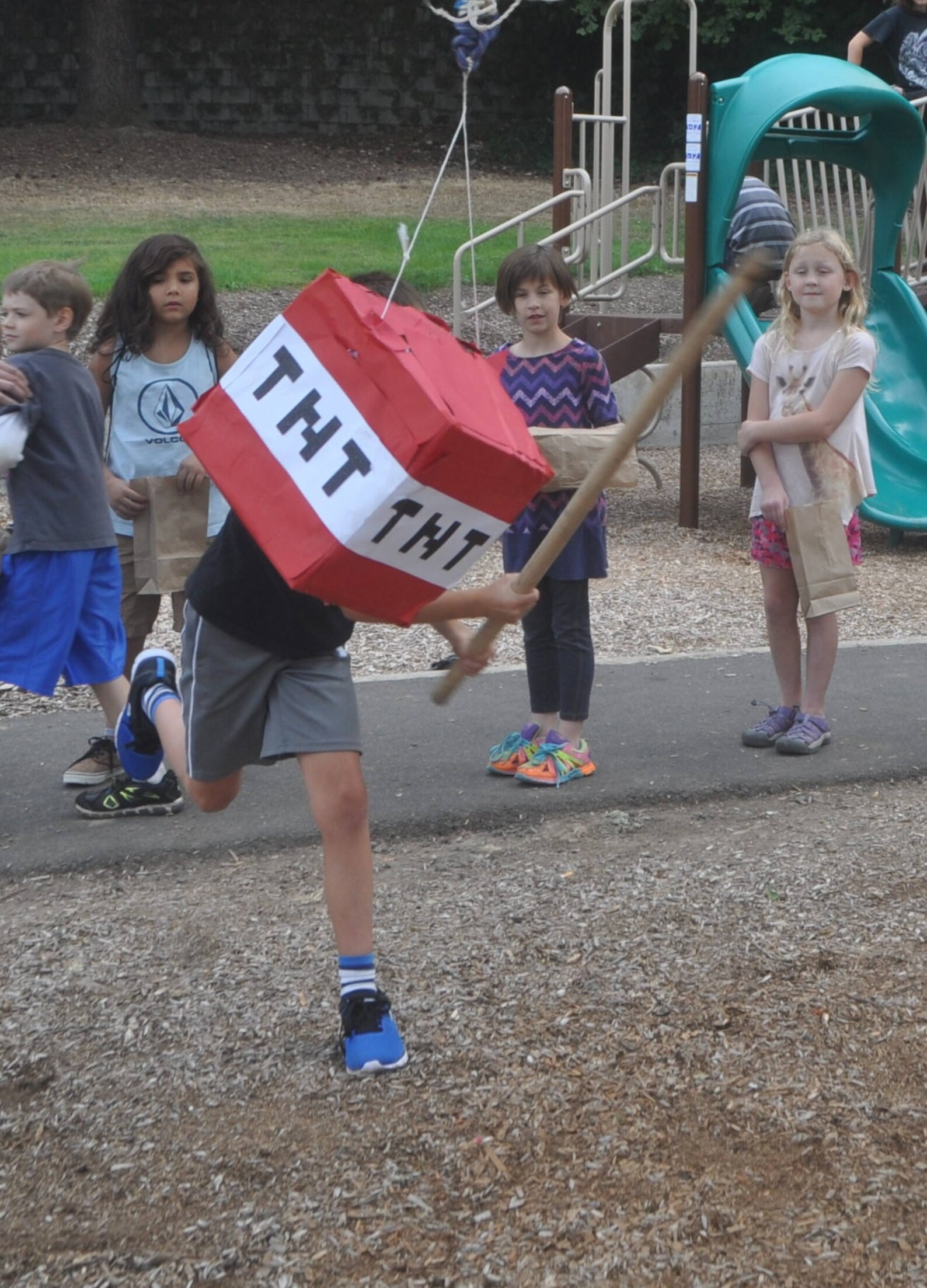 Pixelated Pinata TNT Pinata - Etsy