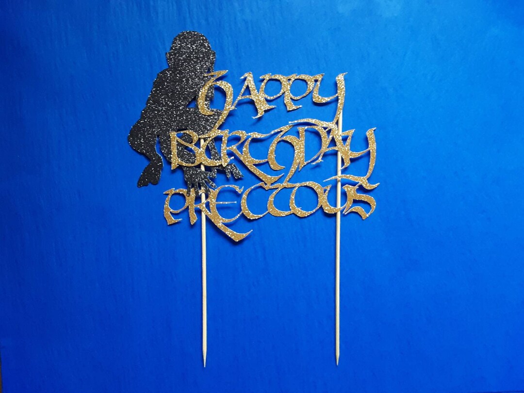 Hobbit Cake Topper Fantasy Party Decor Tolkien Birthday Decorations ...